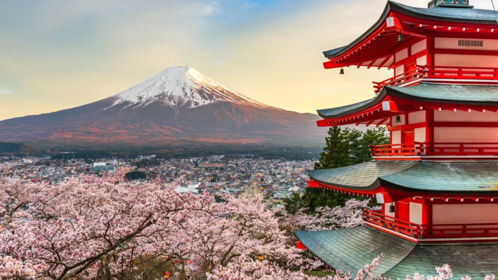 Mount-Fuji-Cherry-Blossom-scaled